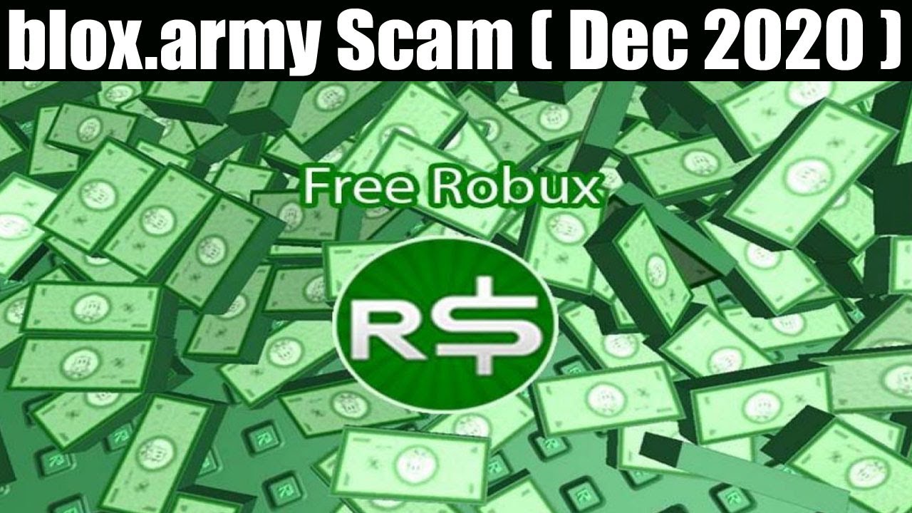 blox.army Scam (Dec 2020) Does It Provide Free Robux? Watch The video ...