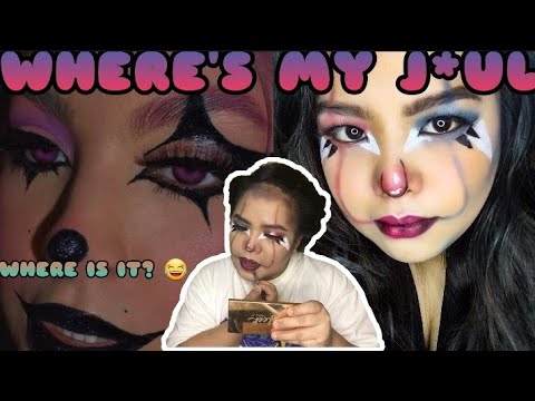 TRYING A TIKTOK MAKE UP TREND | WHERE'S MY J*UL INSPIRED BY LETISHA ...