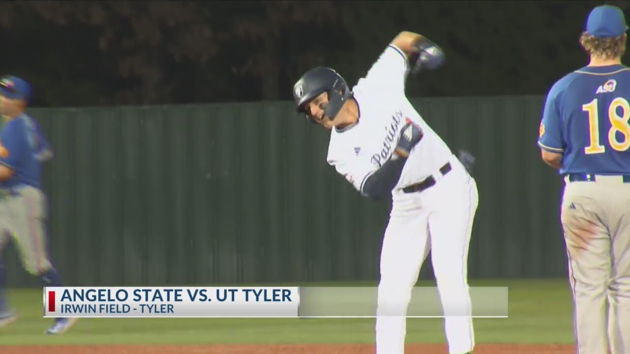 UT Tyler baseball beats Angelo State 5-3 - YouTube