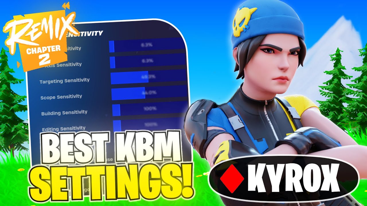 *NEW* Best Keyboard & Mouse SETTINGS For Fortnite Chapter 2! - YouTube