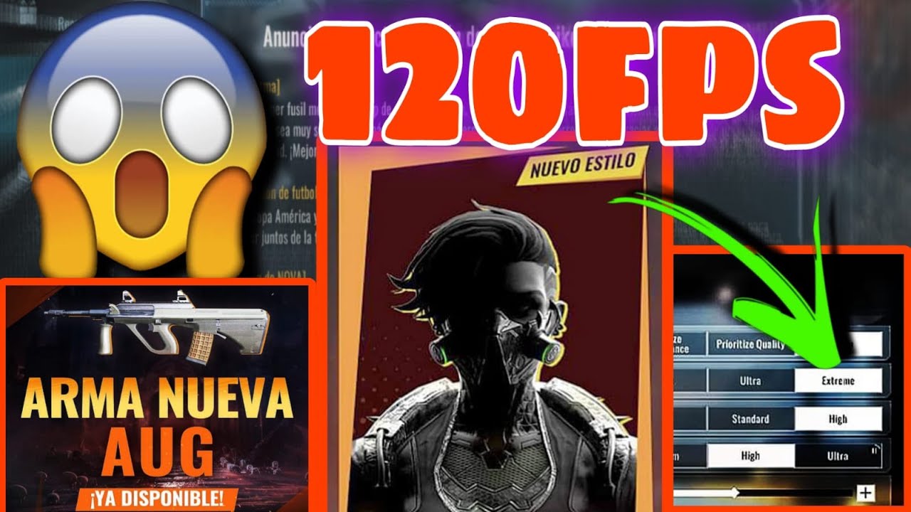 La NUEVA Actualización en BLOOD STRIKE sin FPS ¡AUG y 120 FPS - YouTube