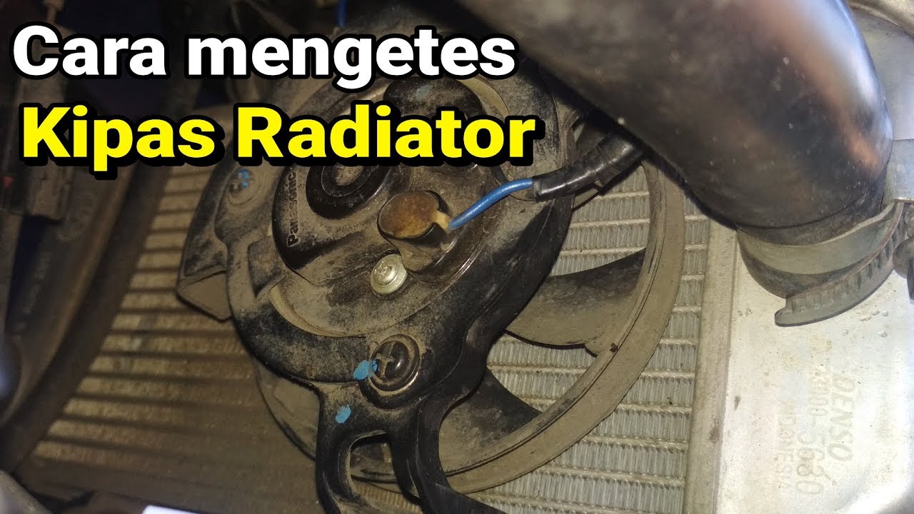 Cara mudah mengetes Kipas Radiator motor MX KING - Nyala atau tidak ...