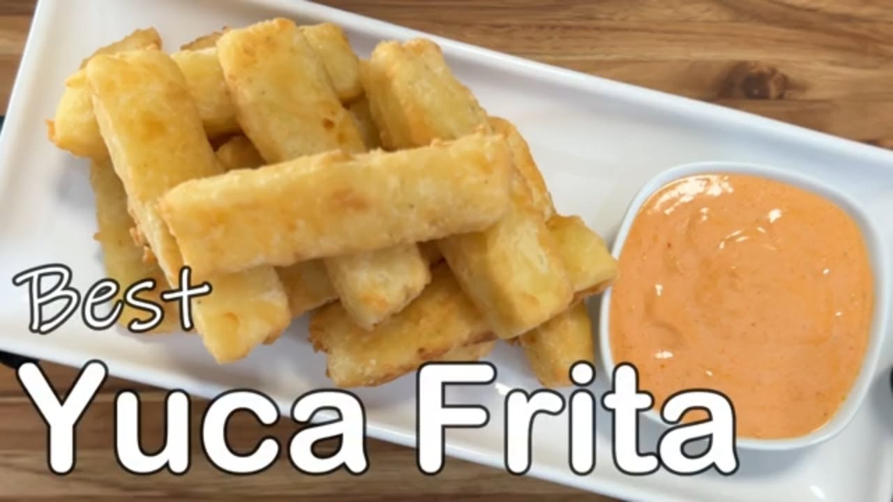 Yuca Frita receta perfecta (how to make the Best Fried Yuca) - YouTube