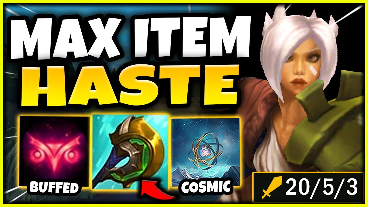 RIVEN TOP LITERALLY CAN'T BE STOPPED! (COSMIC + INGENIOUS) 😈 RIVEN ...