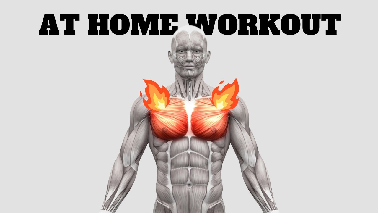 Put Your Chest On FIRE With This At Home Upper Body Workout - YouTube