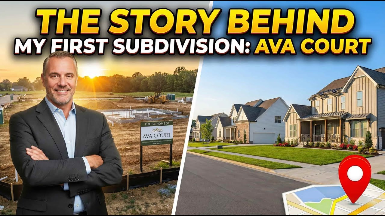 Story Behind My First Subdivision: The Ava Court Subdivision - YouTube