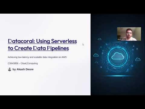 Datacoral Using Serverless to Create Data Pipelines architecture explanation - YouTube