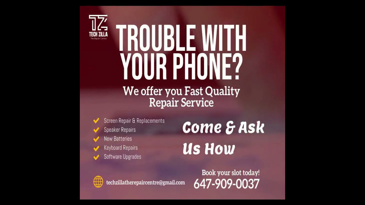 Your One Stop Shop for All Cell Phone Repair Needs! | TechZilla - The ...