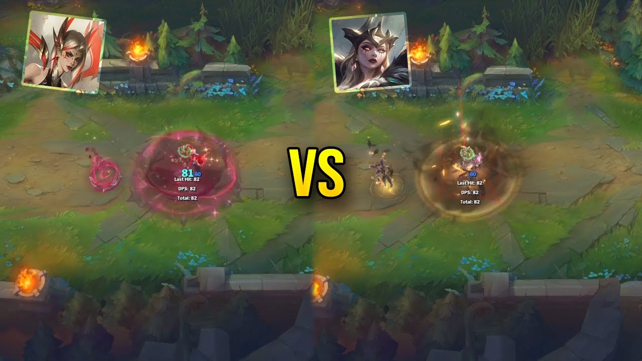 Risen Legend Leblanc vs Coven Leblanc Skin Comparison - League of ...