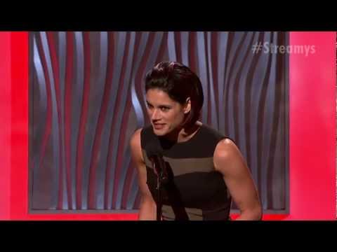 Streamys 2013, Missy Peregrym, Best Female Performance Drama, Acceptance Speech