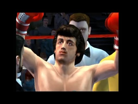 Rocky (PS2) - ALL MAJOR FIGHTS AND CUTSCENES (ROCKY I-V) - YouTube