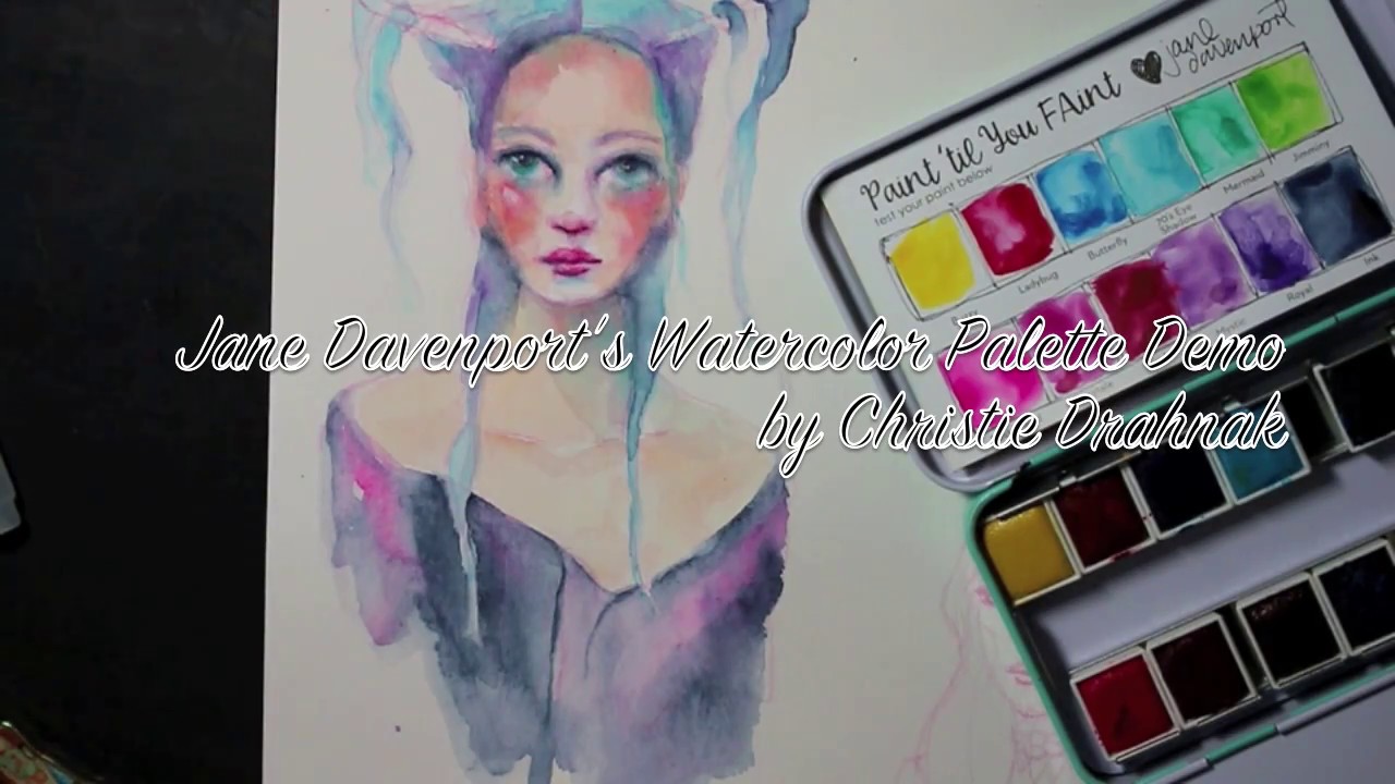 How to Paint Whimsical Watercolor Portraits - Art Journal Watercolor ...