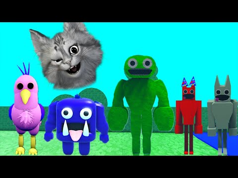 GARTEN OF BAN BAN KARAKTERLERİNİ CANLANDIRDIM | Role Play | Roblox