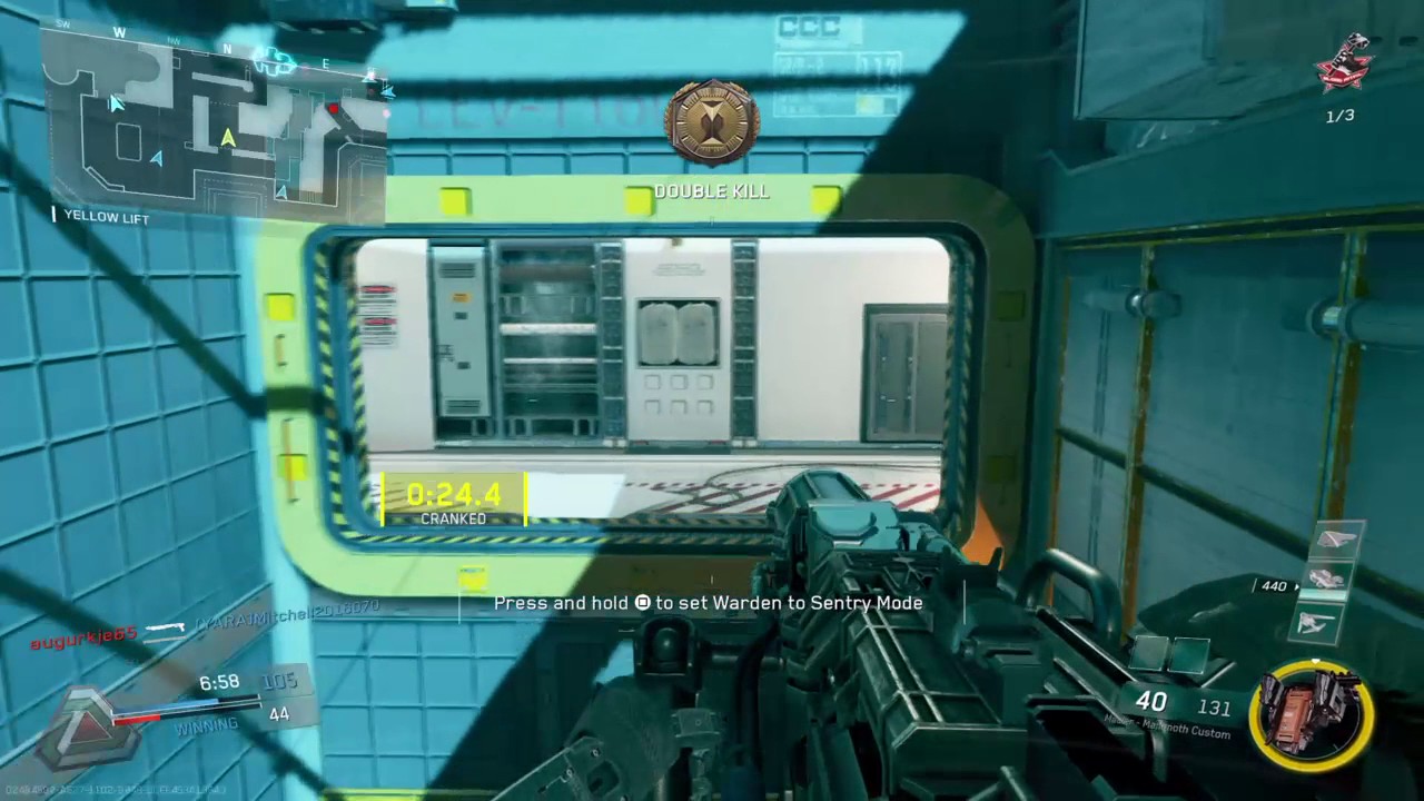 Infinite Warfare Mauler Mammoth feeds!! - YouTube