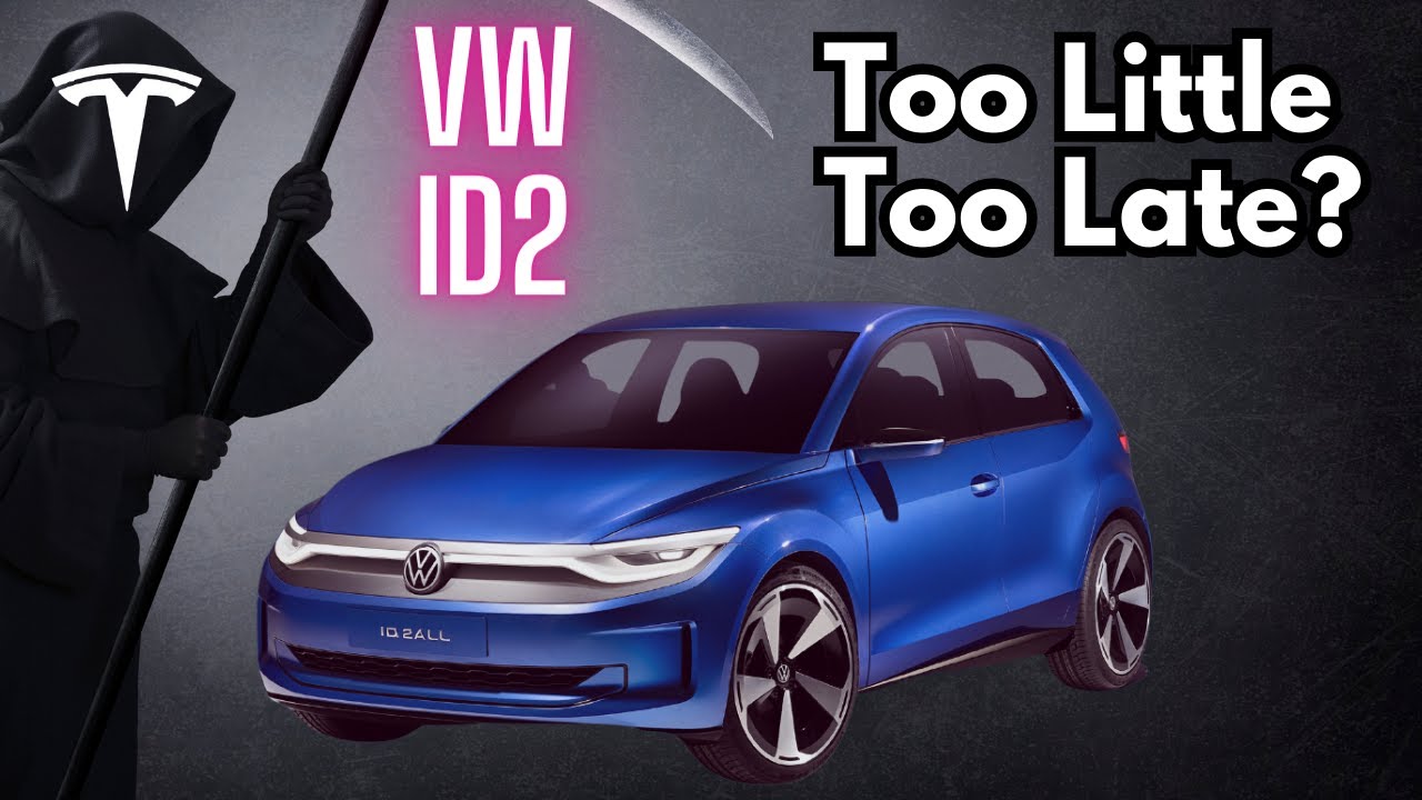 VW ID2: Tesla Killing Electric Car? or Game Over for Volkswagen? - YouTube