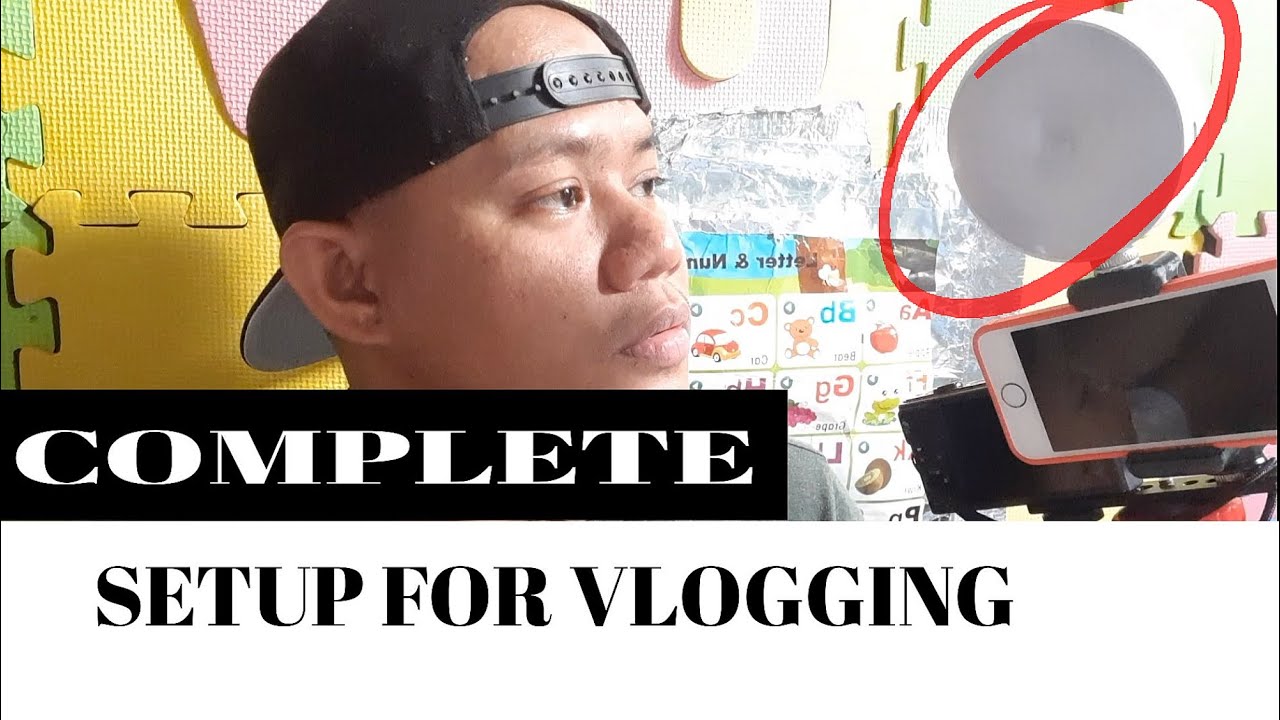 COMPLETE SETUP CAMERA WITH LIGHTS FOR VLOGGING - YouTube