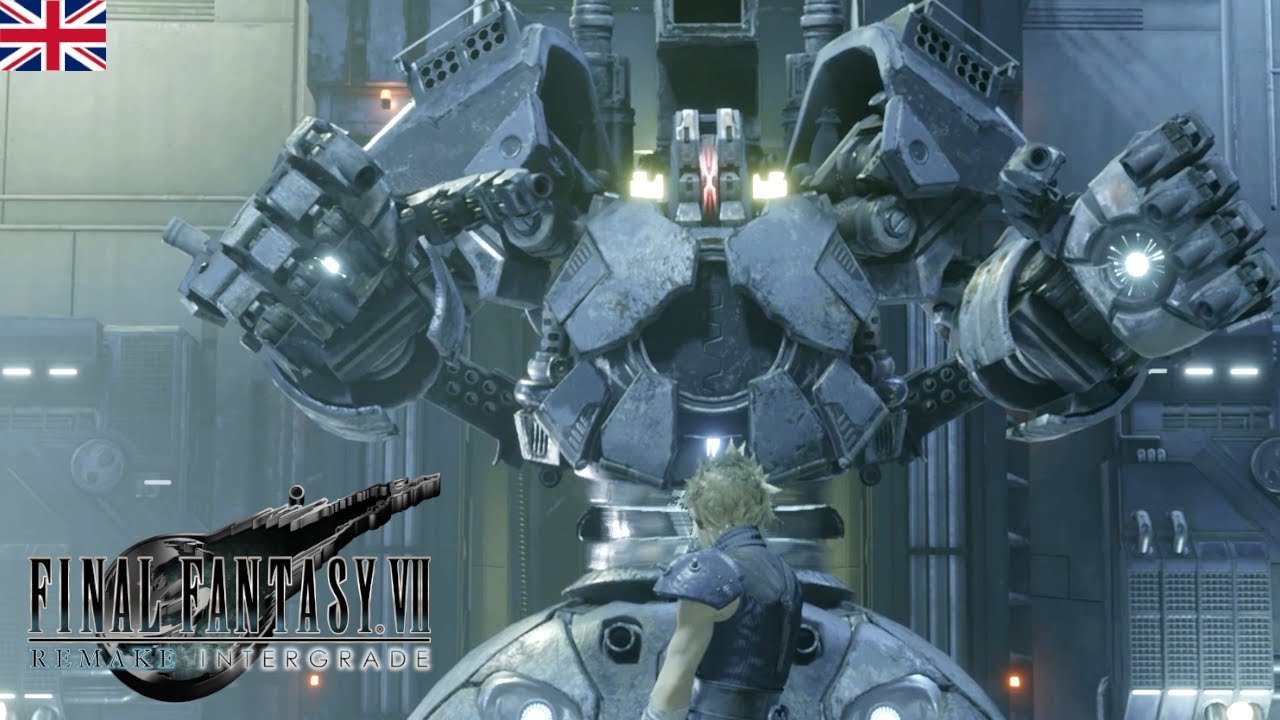 [ENG] FF7 Remake EP14 - BOSSFIGHT Air Buster! - YouTube
