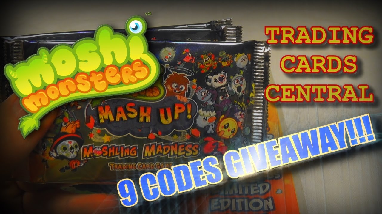 MOSHI MONSTERS MASH UP! MOSHLING MADNESS | CODE GIVE AWAY!!! | TRADING ...