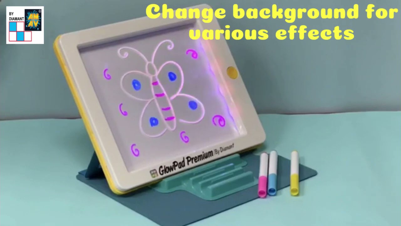 Deluxe LED Glow Tablet - YouTube