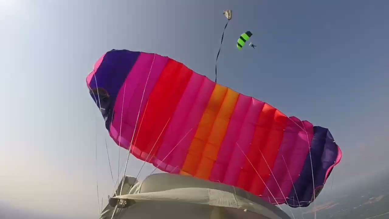 Parachute Malfunction/ Near Canopy Collision/ Brake Fire/ Skyhook Save ...