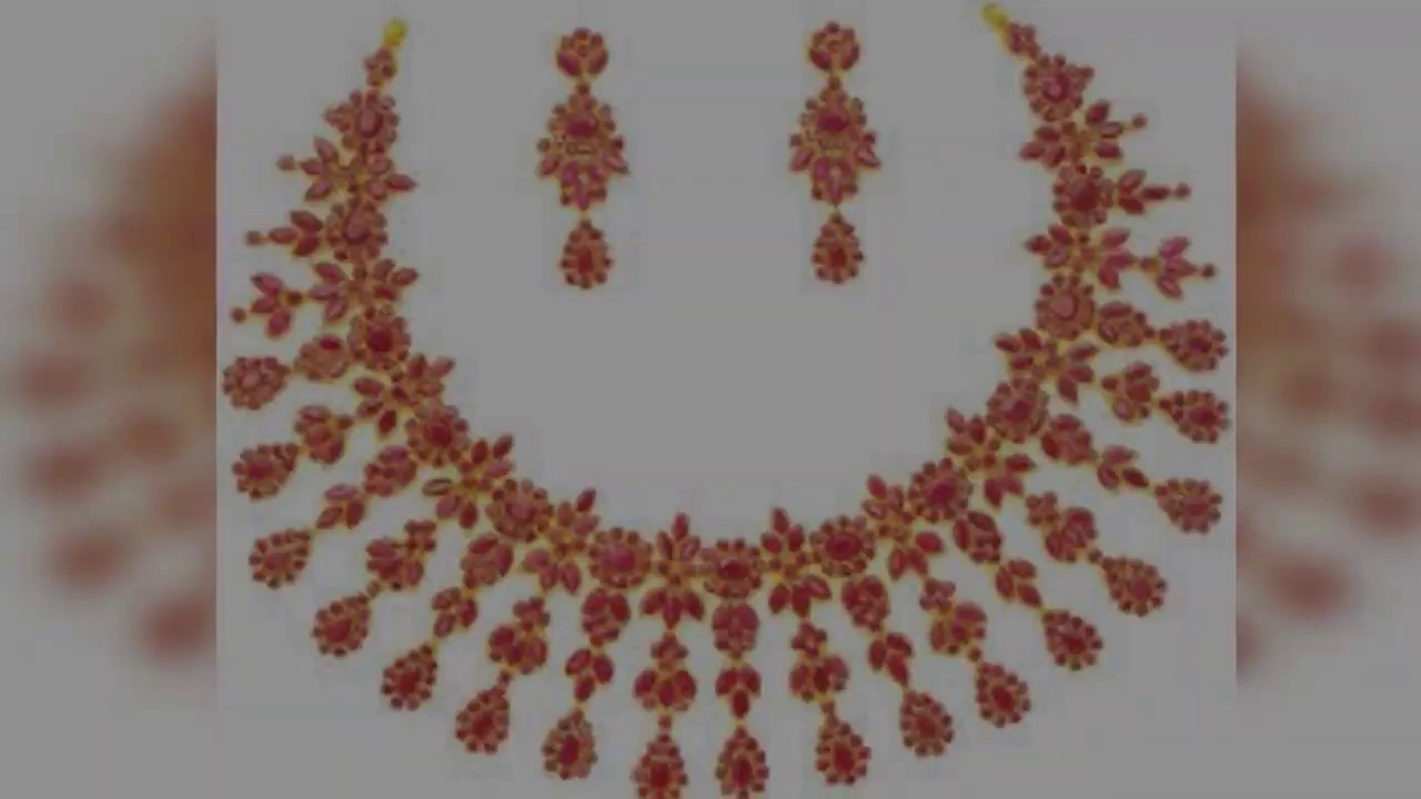 Collection Ruby Jewellery Designs 5 - YouTube