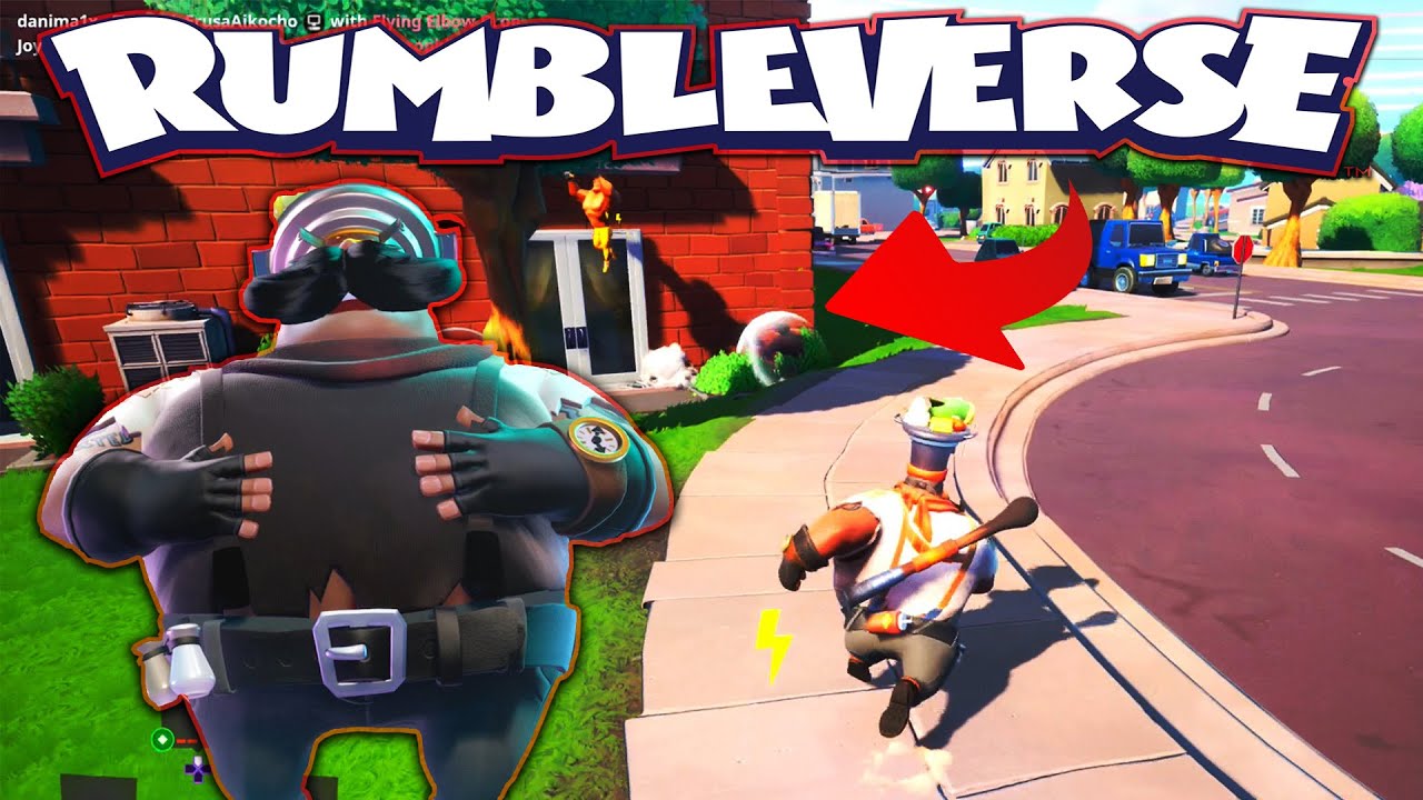 Everyday Fights In Grapital City !!! Rumbleverse Gameplay - YouTube