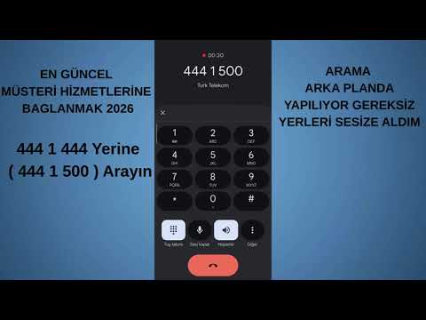 Türk Telekom Müşteri Hizmetleri En Kısa Bağlanma 2026
