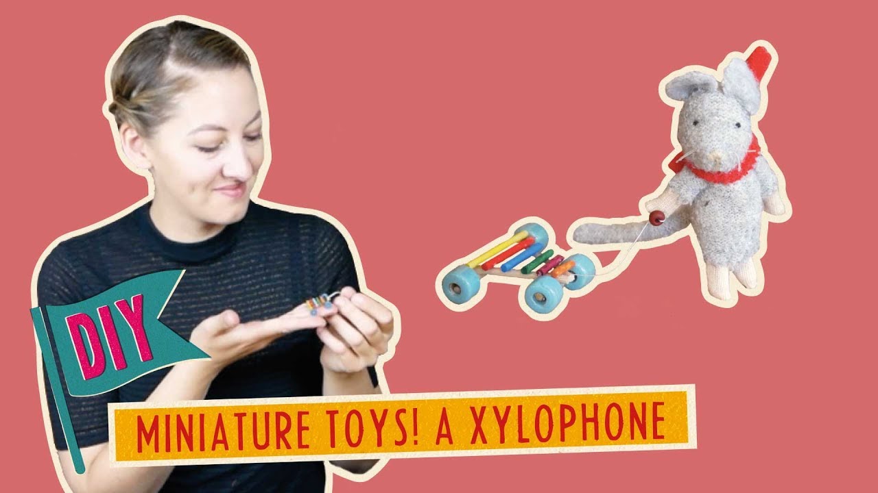 DIY miniature toys | Mouse Mansion Tutorial - YouTube