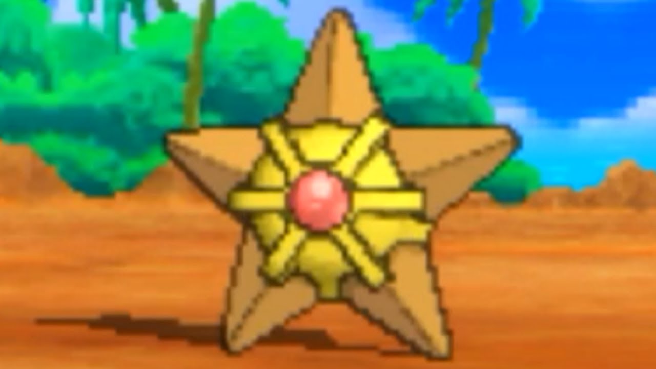 How to Catch STARYU (Route 7) - Pokemon Sun & Moon - YouTube