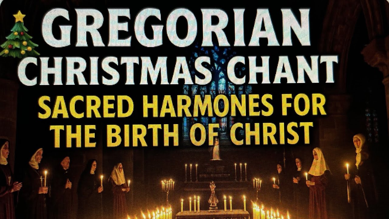🎄 “Gregorian Christmas Chant • Sacred Harmonies for the Birth of Christ ...