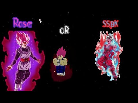 Rose or Super saiyan blue kaioken? |Dragon ball Z Final stand - YouTube