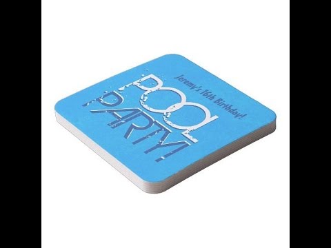 16th Birthday Pool Party Decorative Ideas from Jaclinart - YouTube