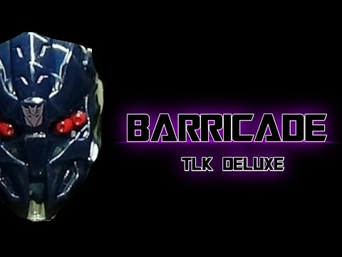 Transformers TLK Deluxe Barricade - (Inspire by Osro) - YouTube
