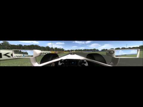 rFactor GP2 hotlap around Queensland Raceway