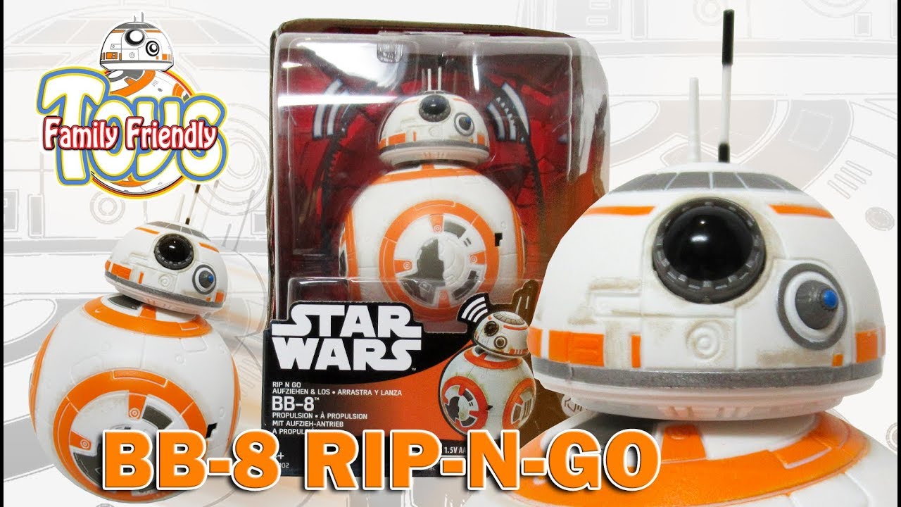 Star Wars BB-8 Rip-N-Go from the Disney Store & Star Wars the Last Jedi ...