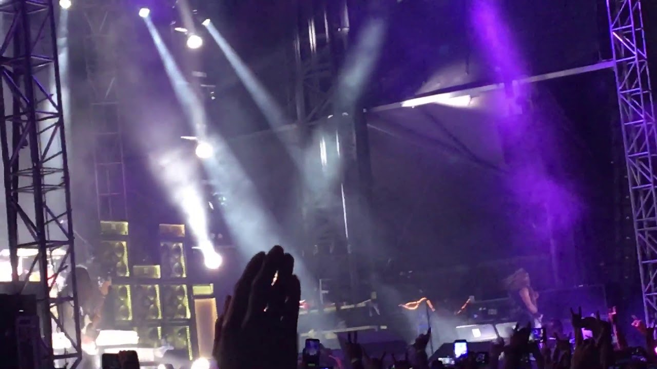 Ozzy Osbourne- Crazy Train live fort rock 2018 - YouTube