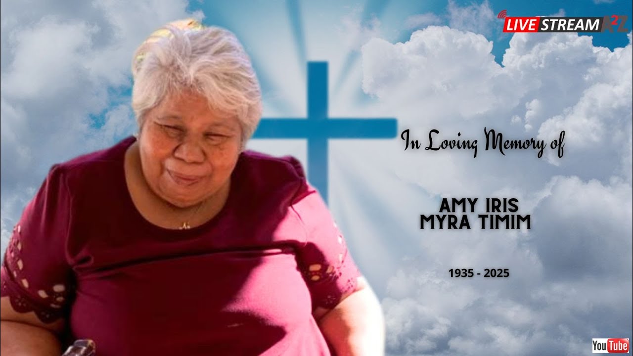 The Funeral Service of Amy Iris Myra Timm - YouTube