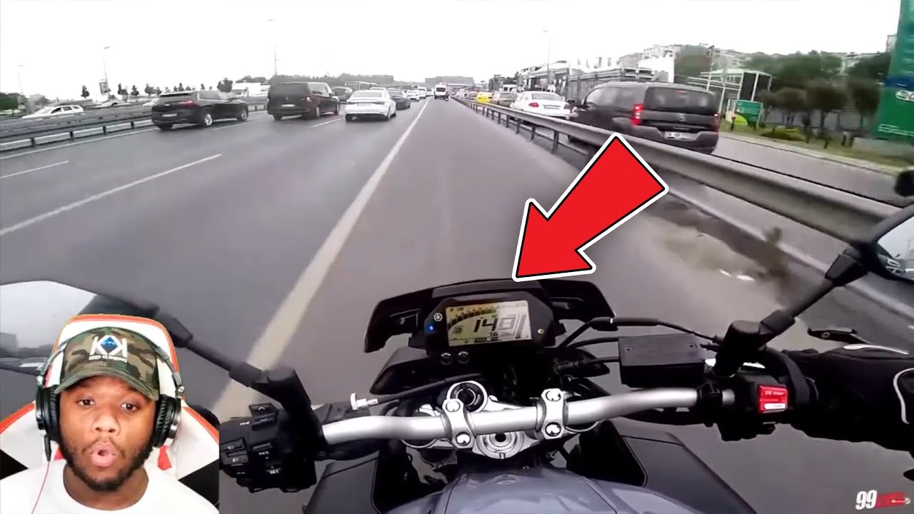200 mph on a Bike in Traffic!? Extreme Motorcycle Riding | REACTION ...