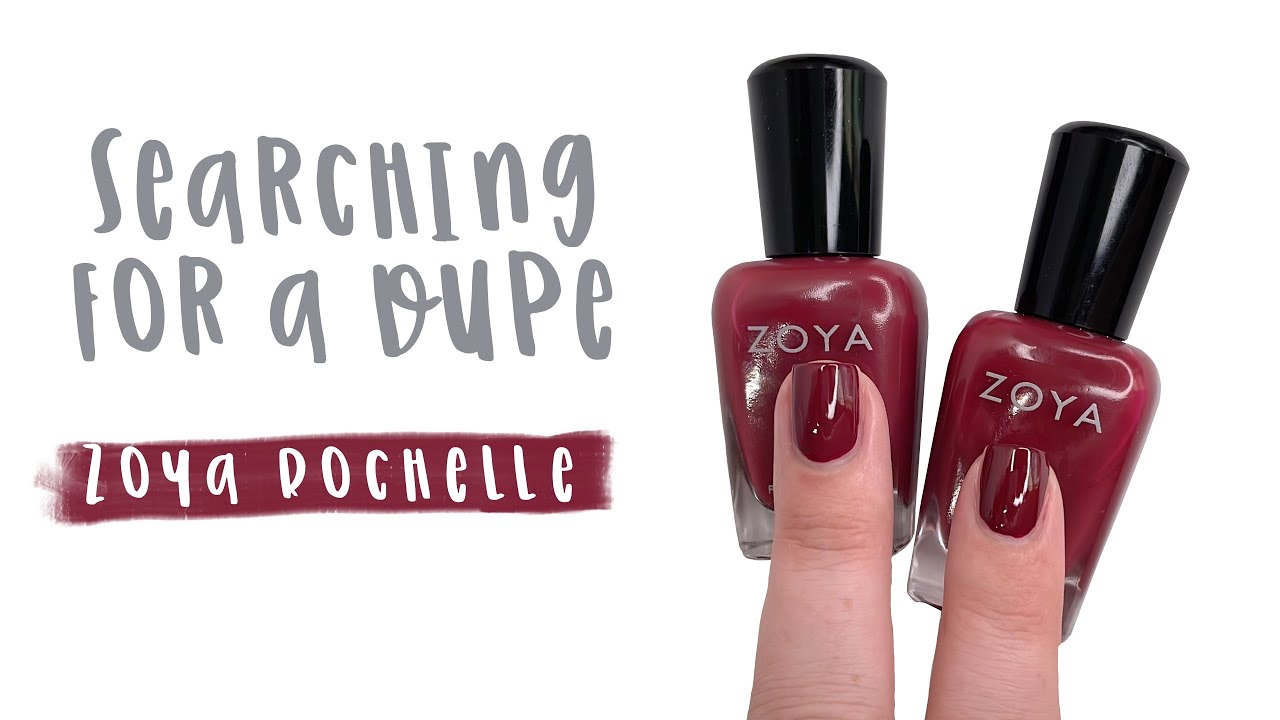 Zoya Dupe Check Rochelle | 25 Sweetpeas - YouTube