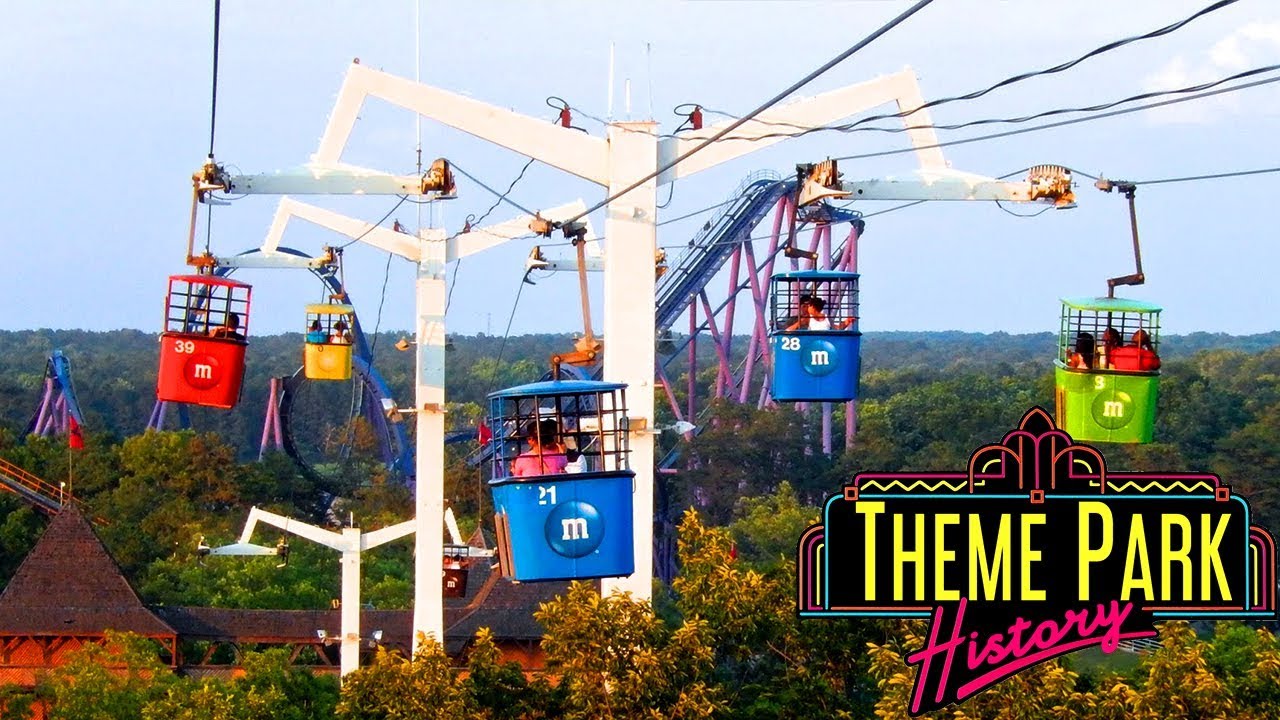 The Theme Park History of Skyway/Skyride feat. New Jersey Coasters (Six ...
