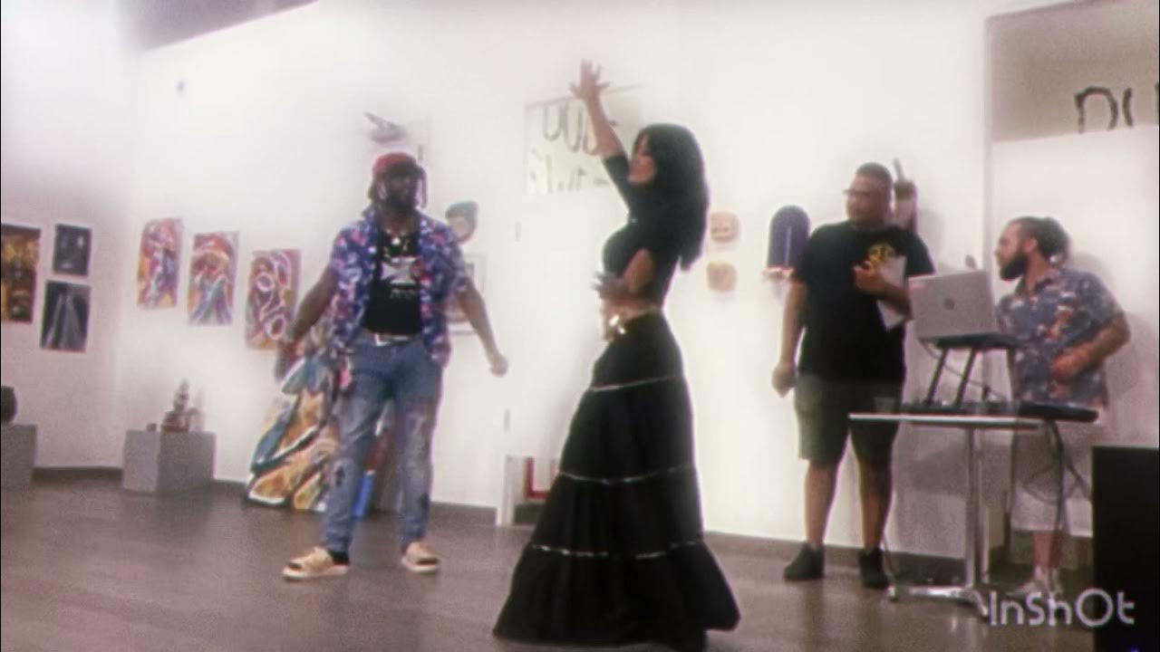 DAY$TAR X SUMWER4MARZ - SMELLS LIKE DRILL SPIRIT (official show performance) Dallas Tx (ART SHOW ...