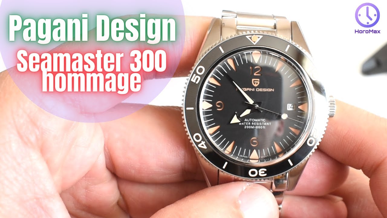 Pagani Design hommage Omega Seamaster 300 | Jolie mais peut mieux faire ...