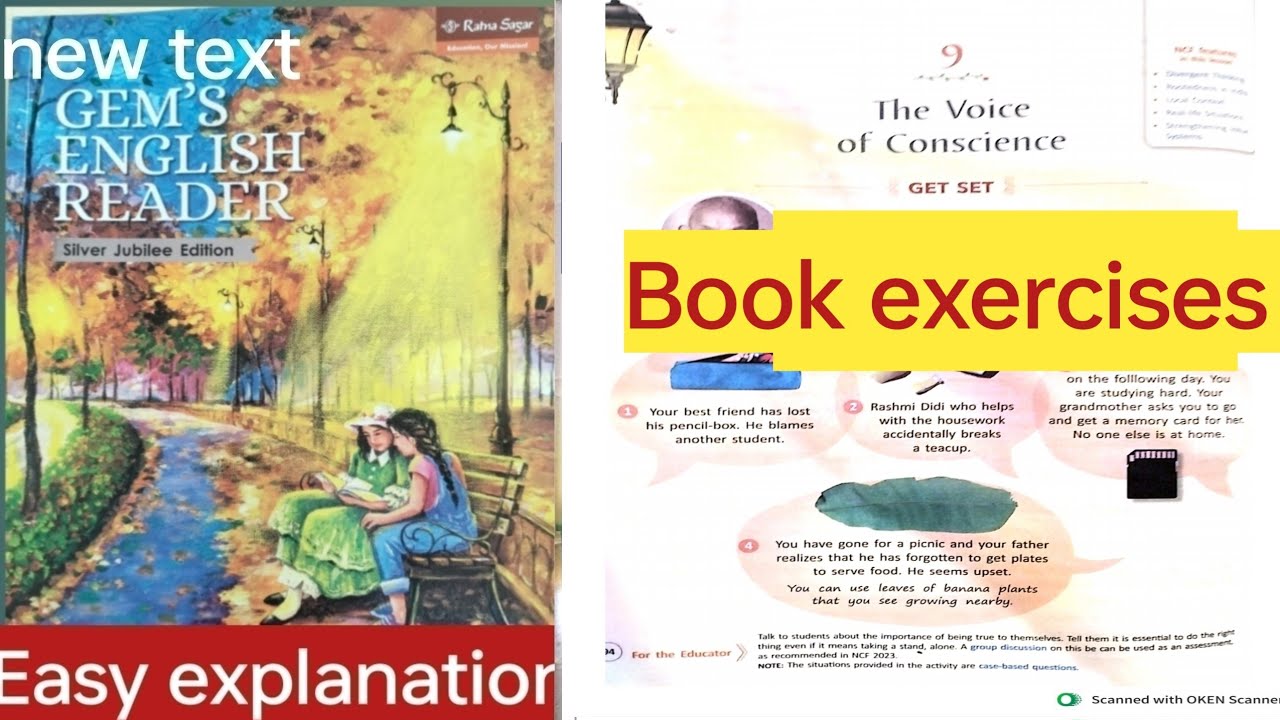 L-9 The voice of conscience|| book exercises|| Class -6# ...