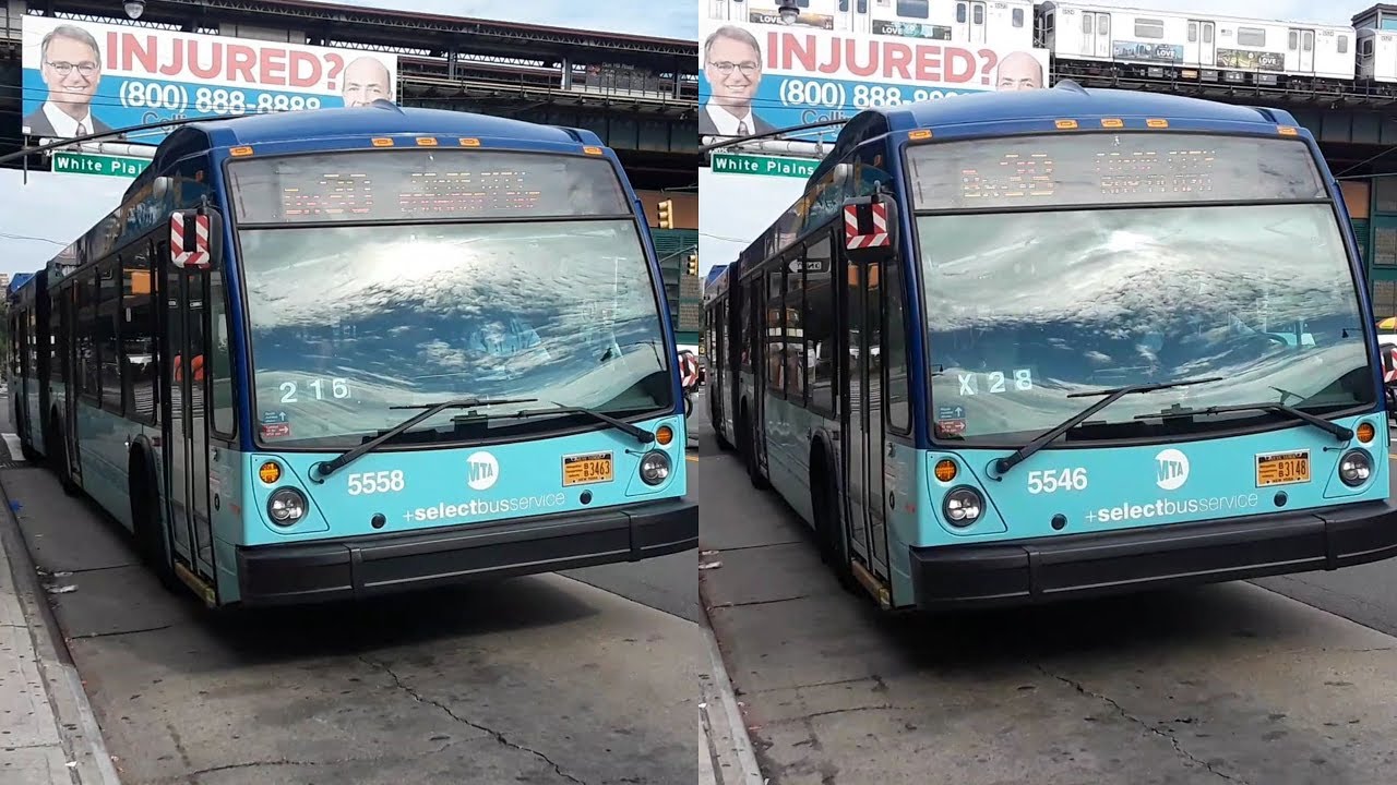 MTA: 2019 NovaBus LFSA's [5558]/[5546] Bx30/Bx38 buses! - YouTube