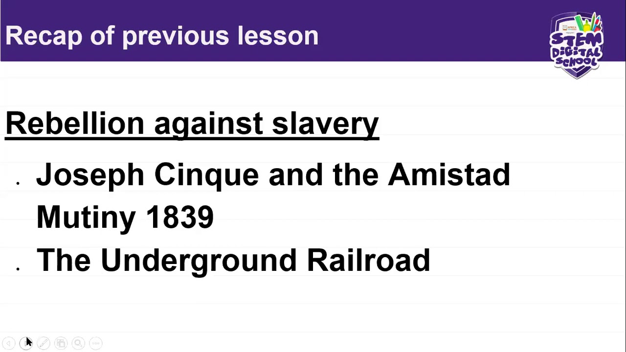 Grade 7 - Social Sciences | 17 July 2020 | Rebellion against slavery ...