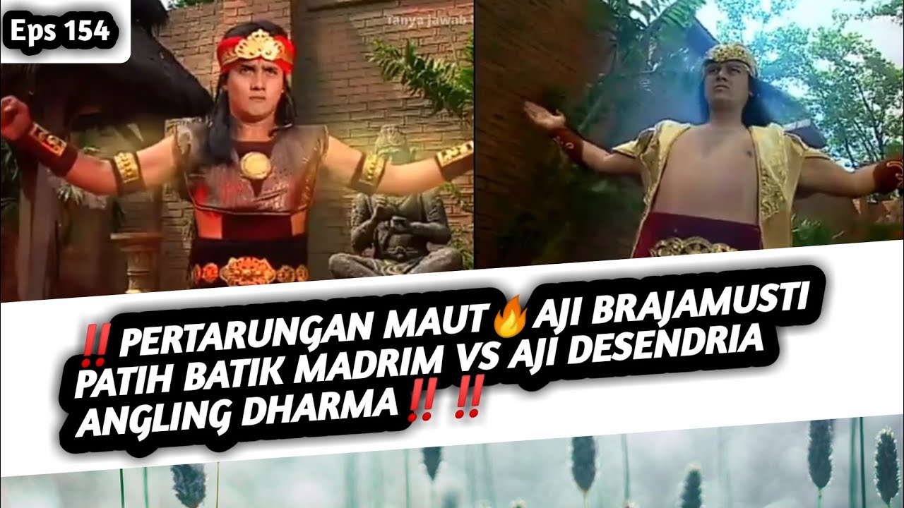 PERTARUNGAN MAUT🔥AJI BRAJAMUSTI BATIK MADRIM VS AJI DESENDRIA ANGLING ...