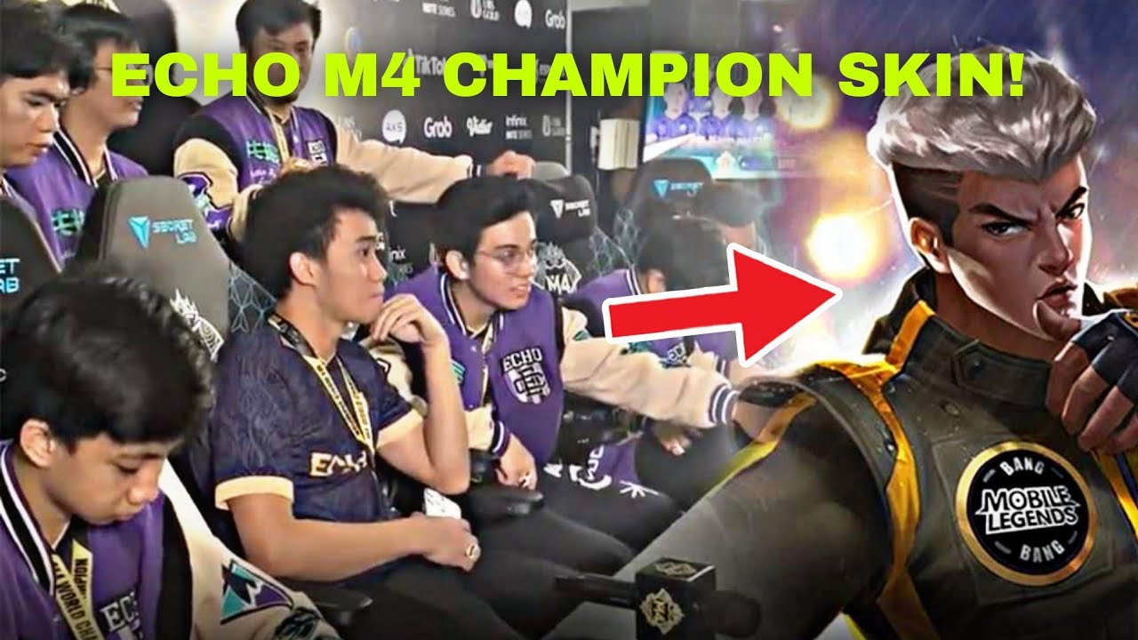 ECHO M4 CHAMPION SKIN? MLBB M4 INTERVIEW! - YouTube