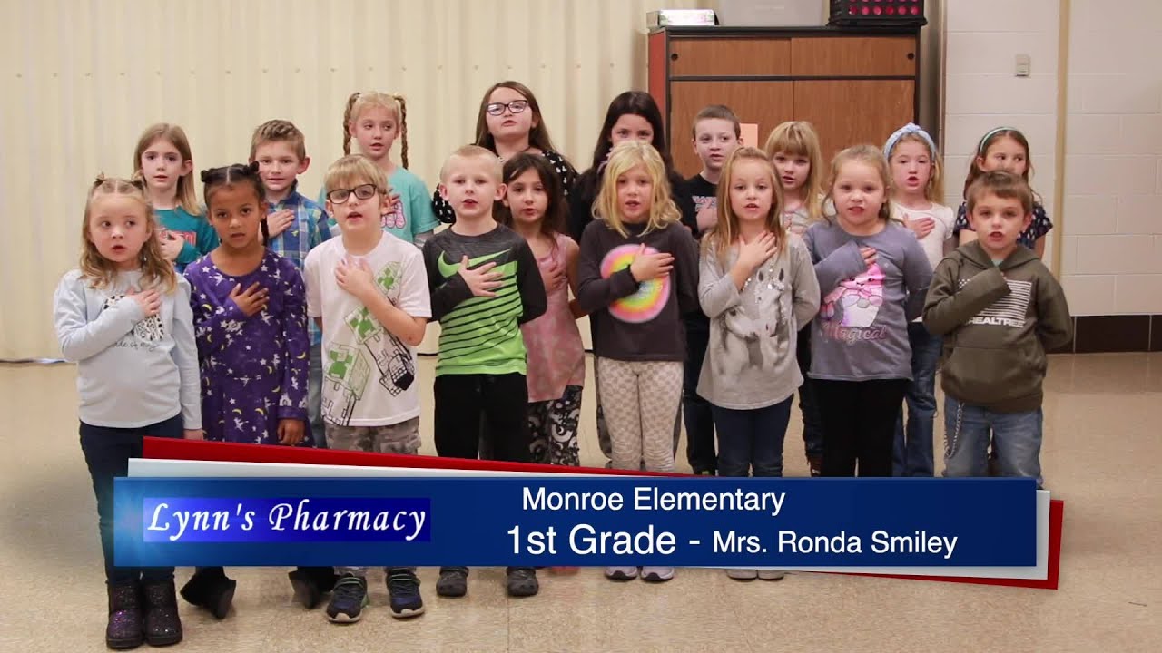Monroe Elementary- Mrs Smiley - 1st Grade - YouTube