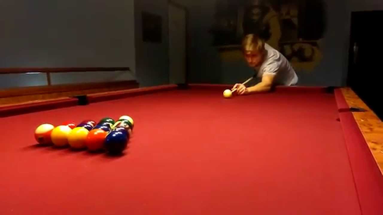 Billiard fail - YouTube