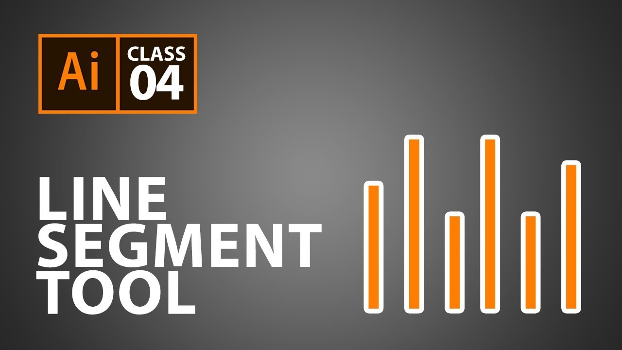 Adobe Illustrator Tutorial Class - 4 | Line Segment Tool in Illustrator ...